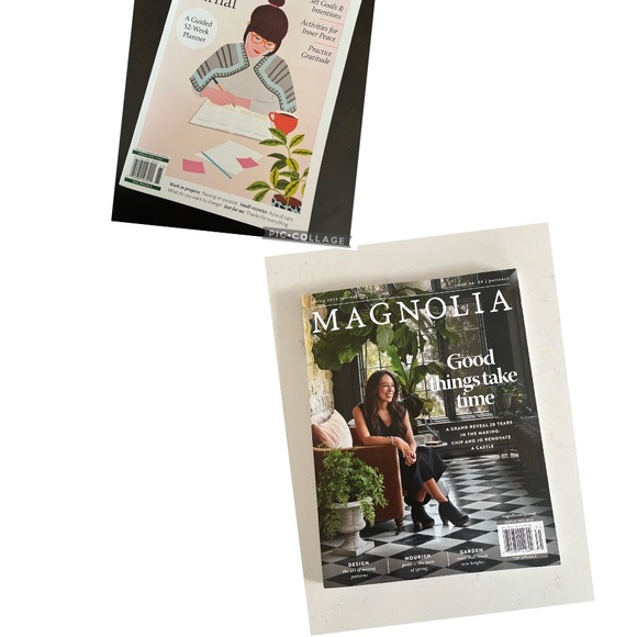 Magnolia | Office | New Magnolia Spring 223 Breathe Journal A Guided 52 ...